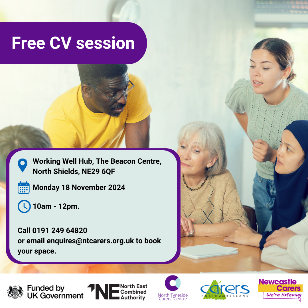 CV session for Carers - Home